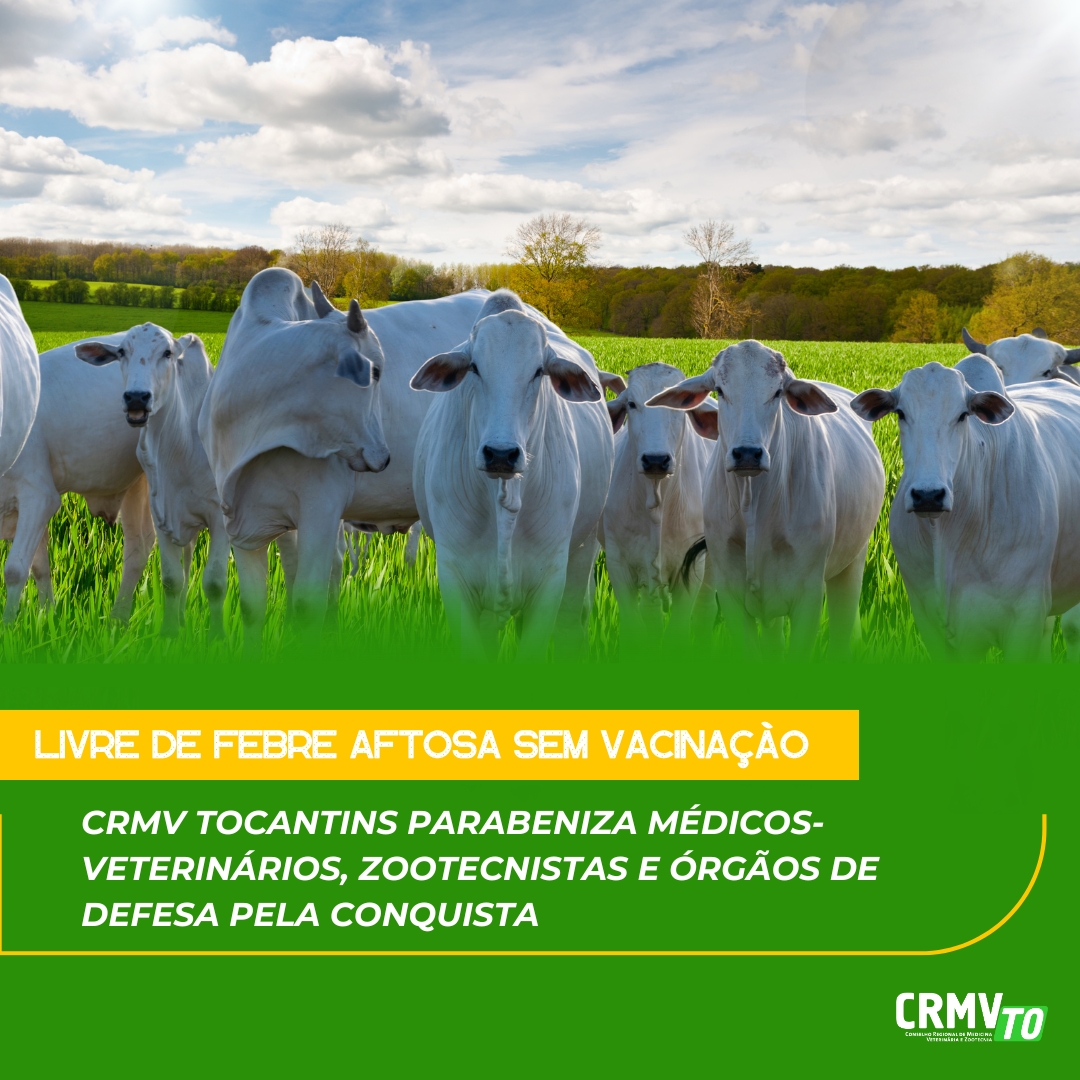 CRMV parabeniza profissionais e órgãos oficiais pelo título de “livre ...