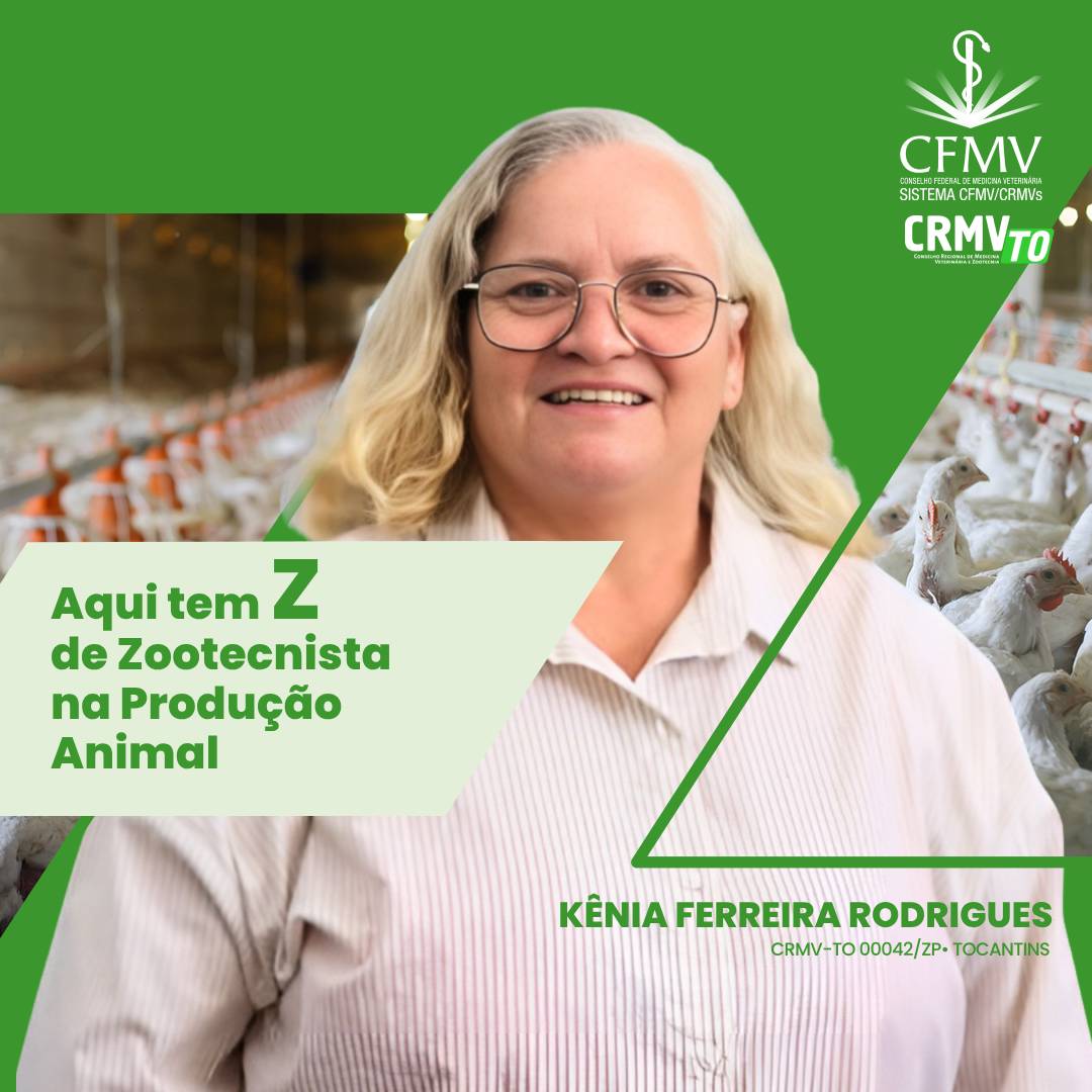 Kênia Rodrigues: zootecnista referência no ensino superior – CRMV-TO